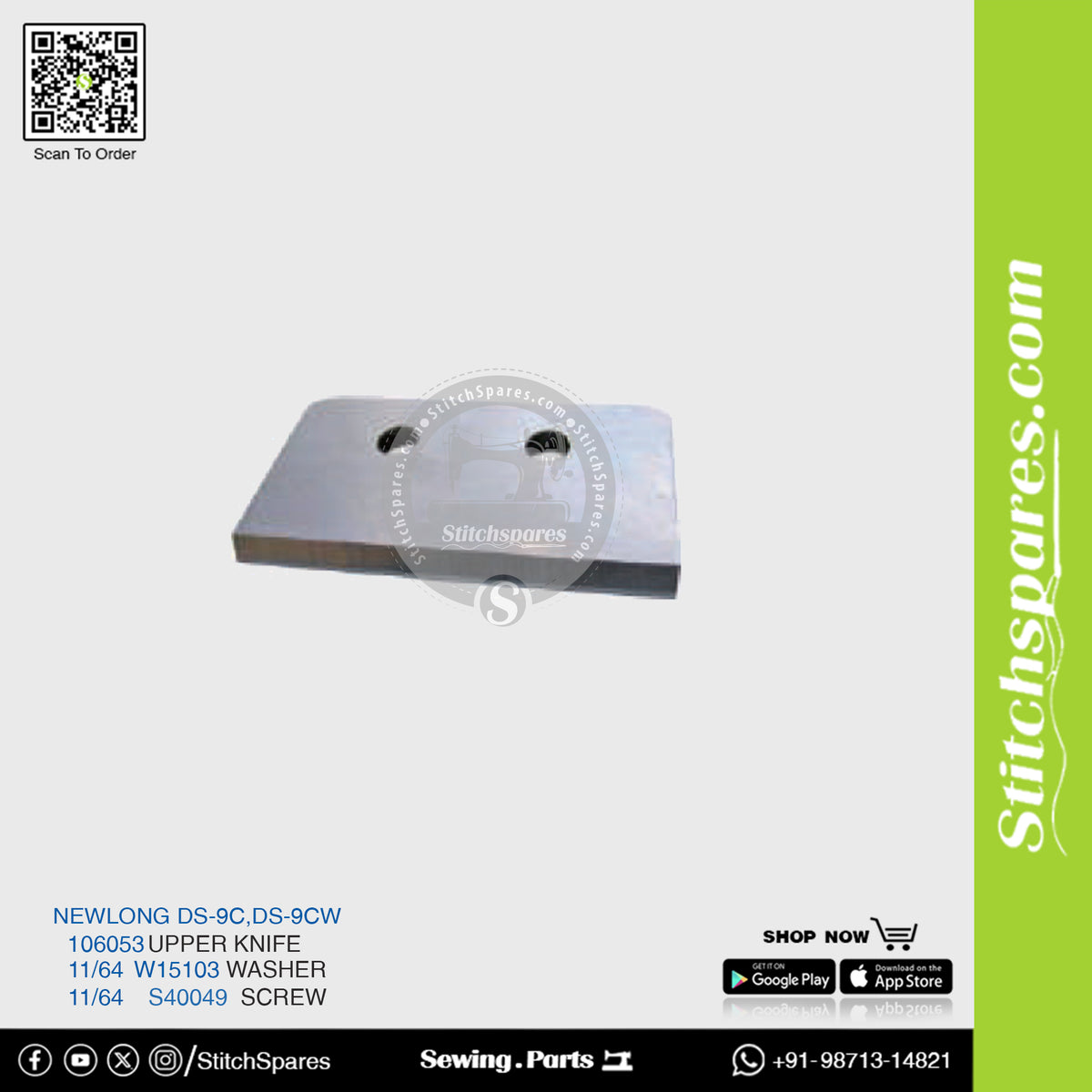 S40049 11 64 Screw Newlong Ds 9c Ds 9cw Fibc Bag Closer Sewing Machin