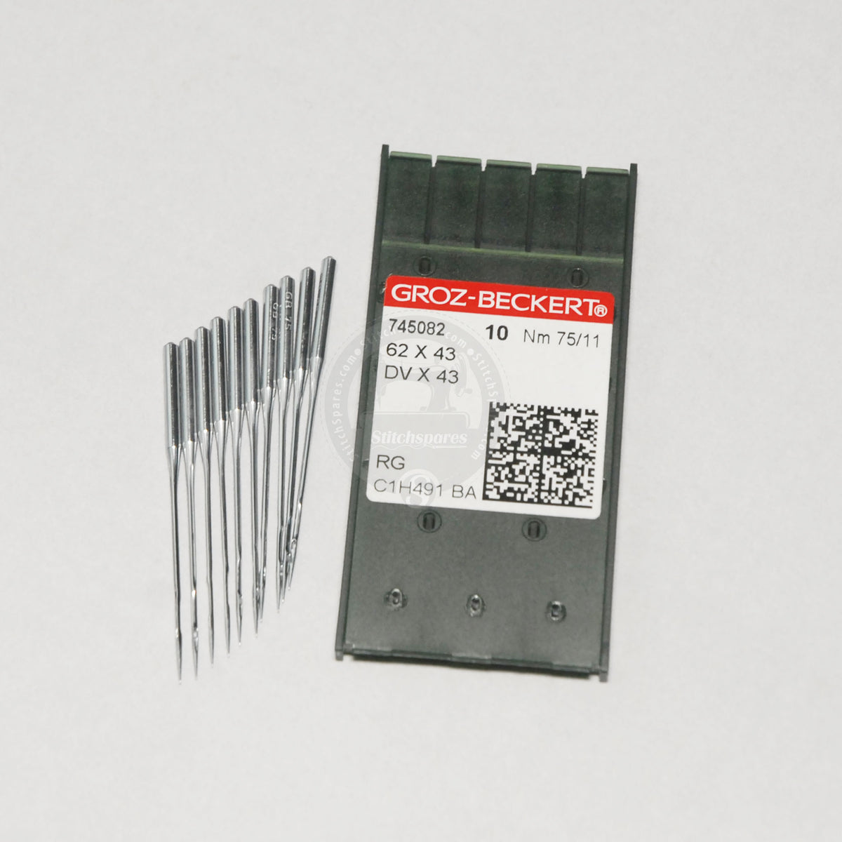 62X43 / DVX43 75/11 Aguja para máquina de coser Groz Beckert - StitchSpares.Com