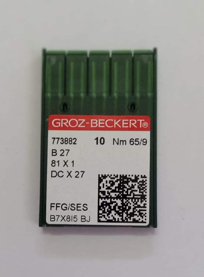 Aguja para máquina de coser B27 / 81X1 / DCX27 / DCX1 65/09 Groz Beckert - StitchSpares.Com