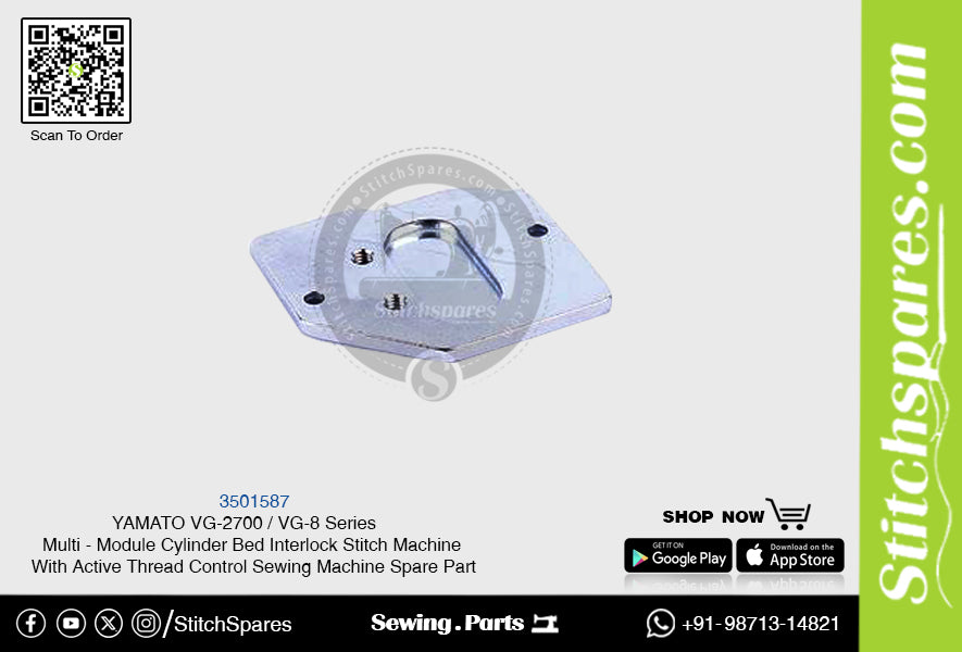 3501587 YAMATO VG-2700 / VG-8 Series Multi Module Cylinder Bed Interlo ...