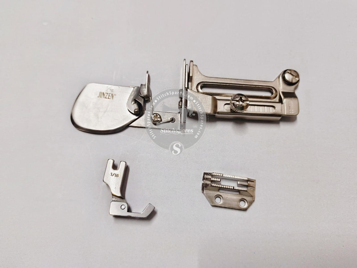 A70 / F504 1/16'' (1.6 mm) Spring Type Swing Hemmer Folder With Gauge ...