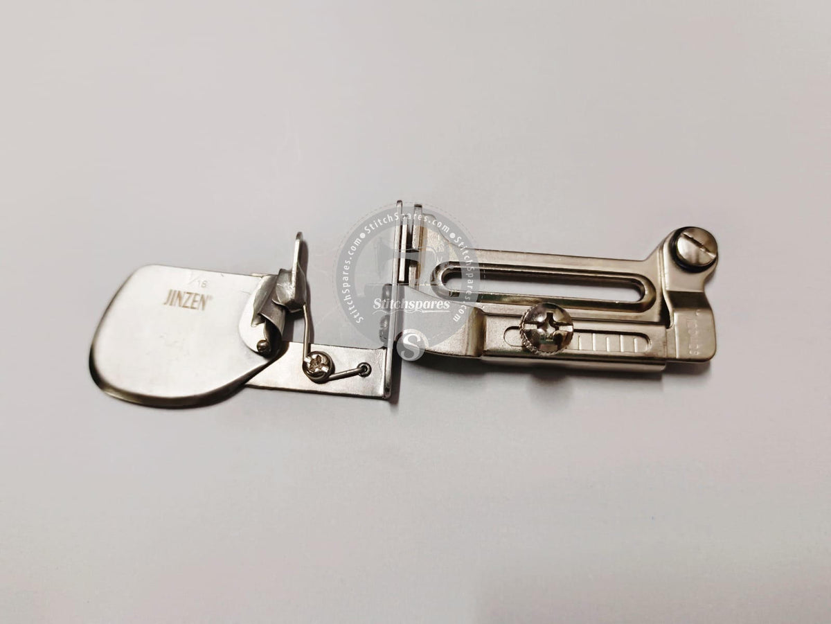 A70 / F504 1/16'' (1.6 mm) Spring Type Swing Hemmer Folder With Gauge ...