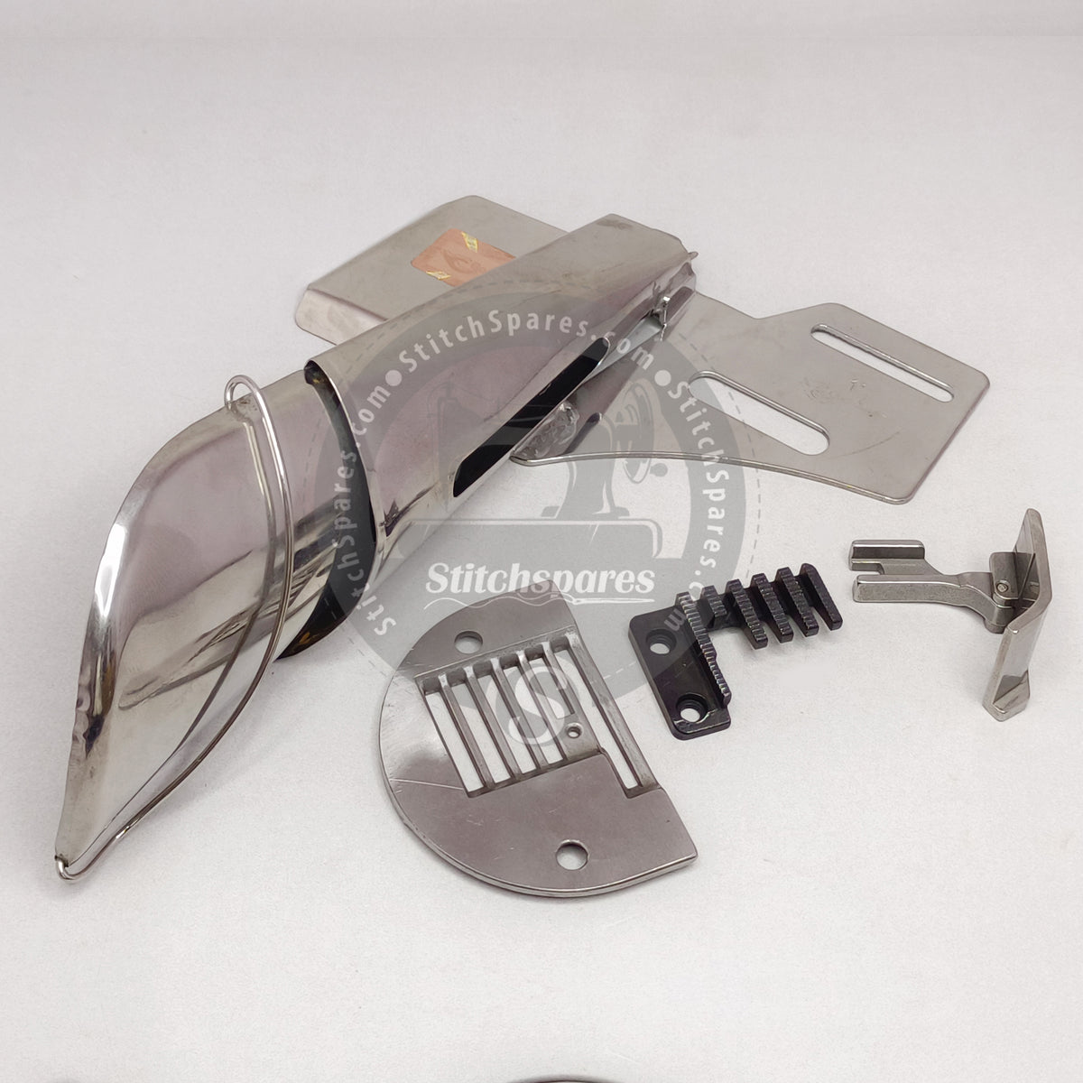 F219 1" Sleeve Placket Folder With Gauge Set (Single Needle Lock-Stitc ...