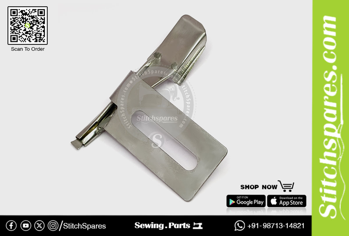 F339 Input 5/8" Output 5/16" Belt Loop Folder ( 2 Needle Belt Loop Mac ...