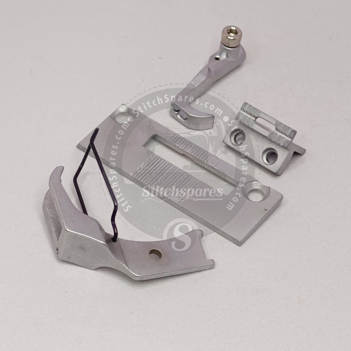 Juego de calibre JUKI LU-1510 Pie para caminar Alimentación compuesta ...