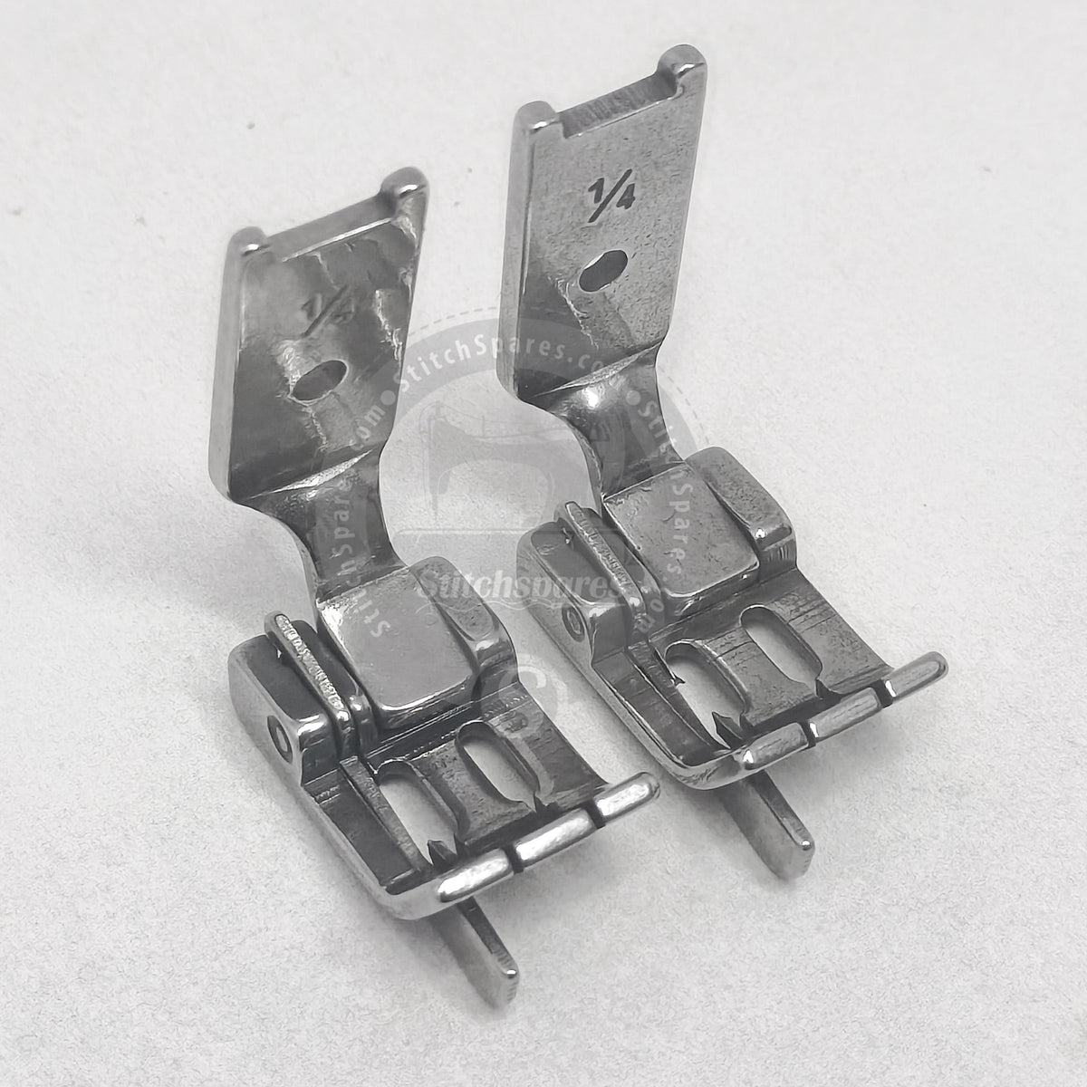 S570 1/4" Left Guide Presser Foot Double Needle Lock Stitch Sewing Mac ...
