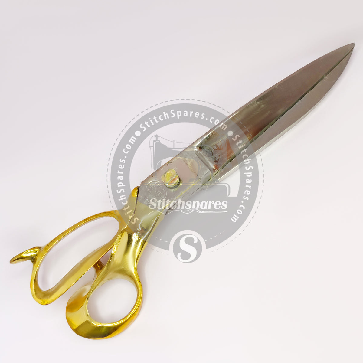 Tailor Scissor 12" Made In India (Brass Handle) – StitchSpares.Com